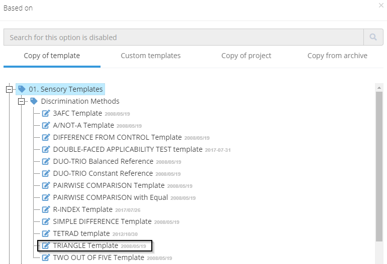 How to Display Feedback of Triangle and Tetrad Test
